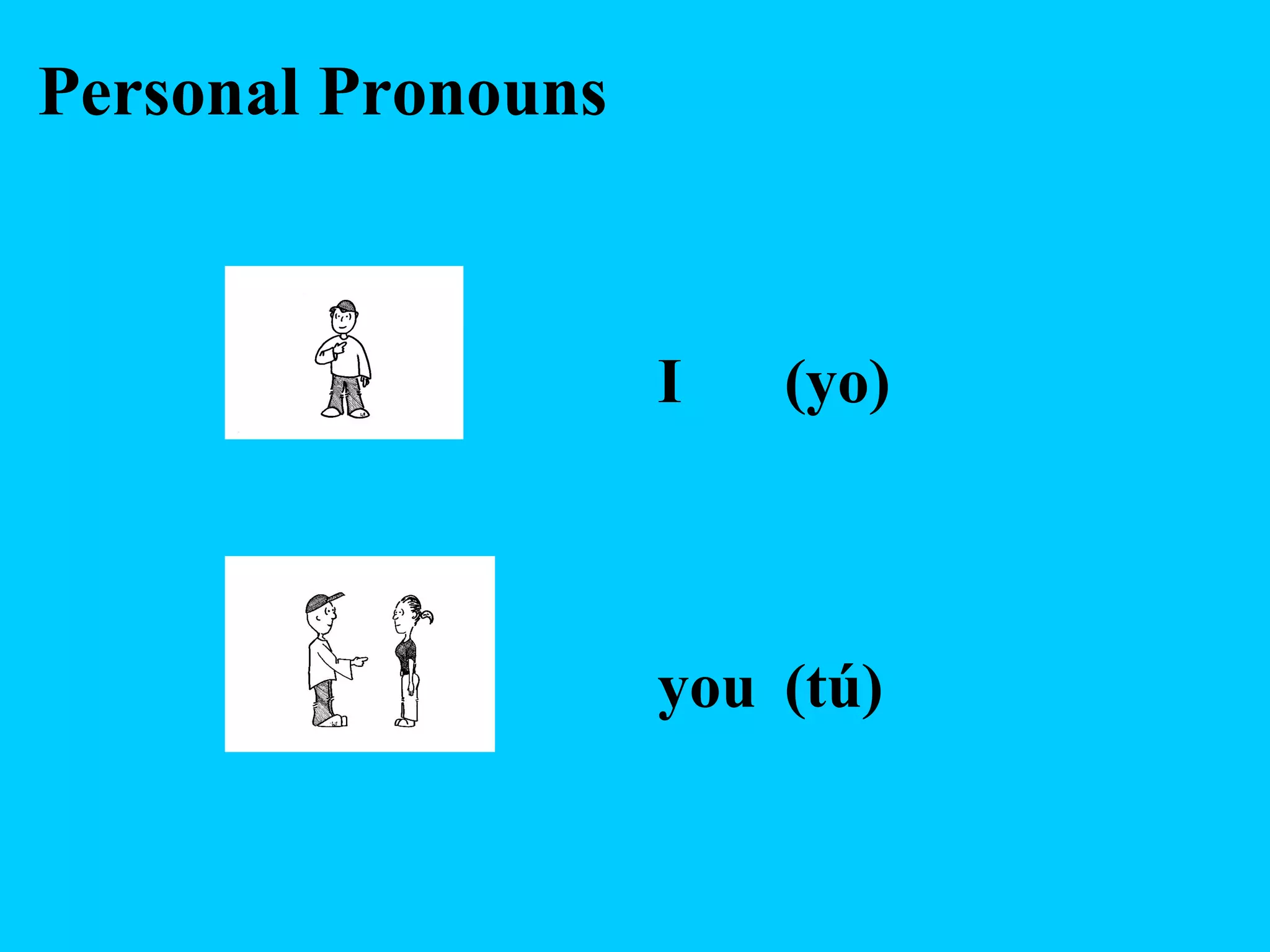 Personal Pronouns & Verb to be | PPT