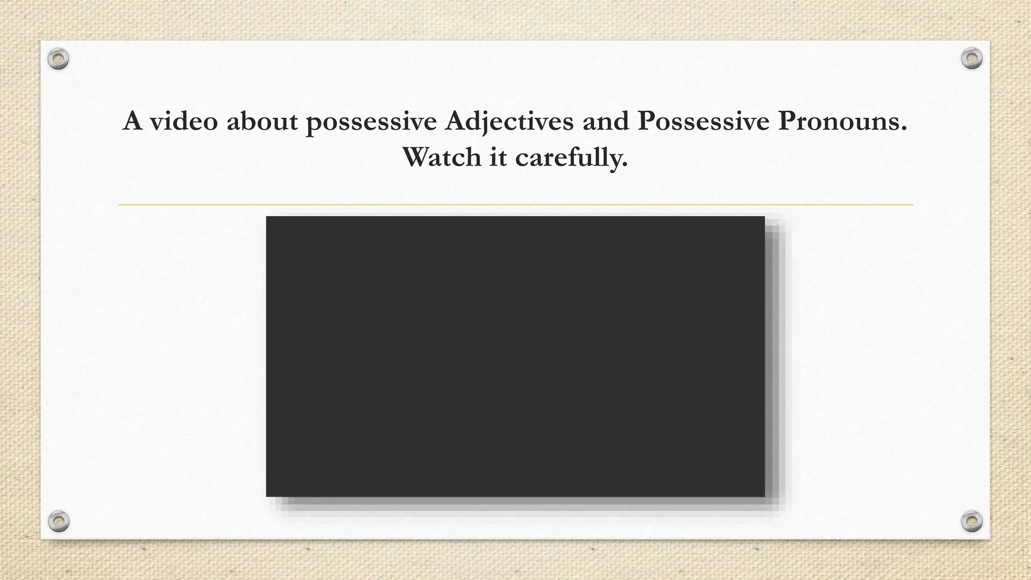 Personal Pronouns - Possessive adjectives and Pronouns.pptx