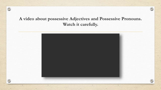 Personal Pronouns - Possessive adjectives and Pronouns.pptx