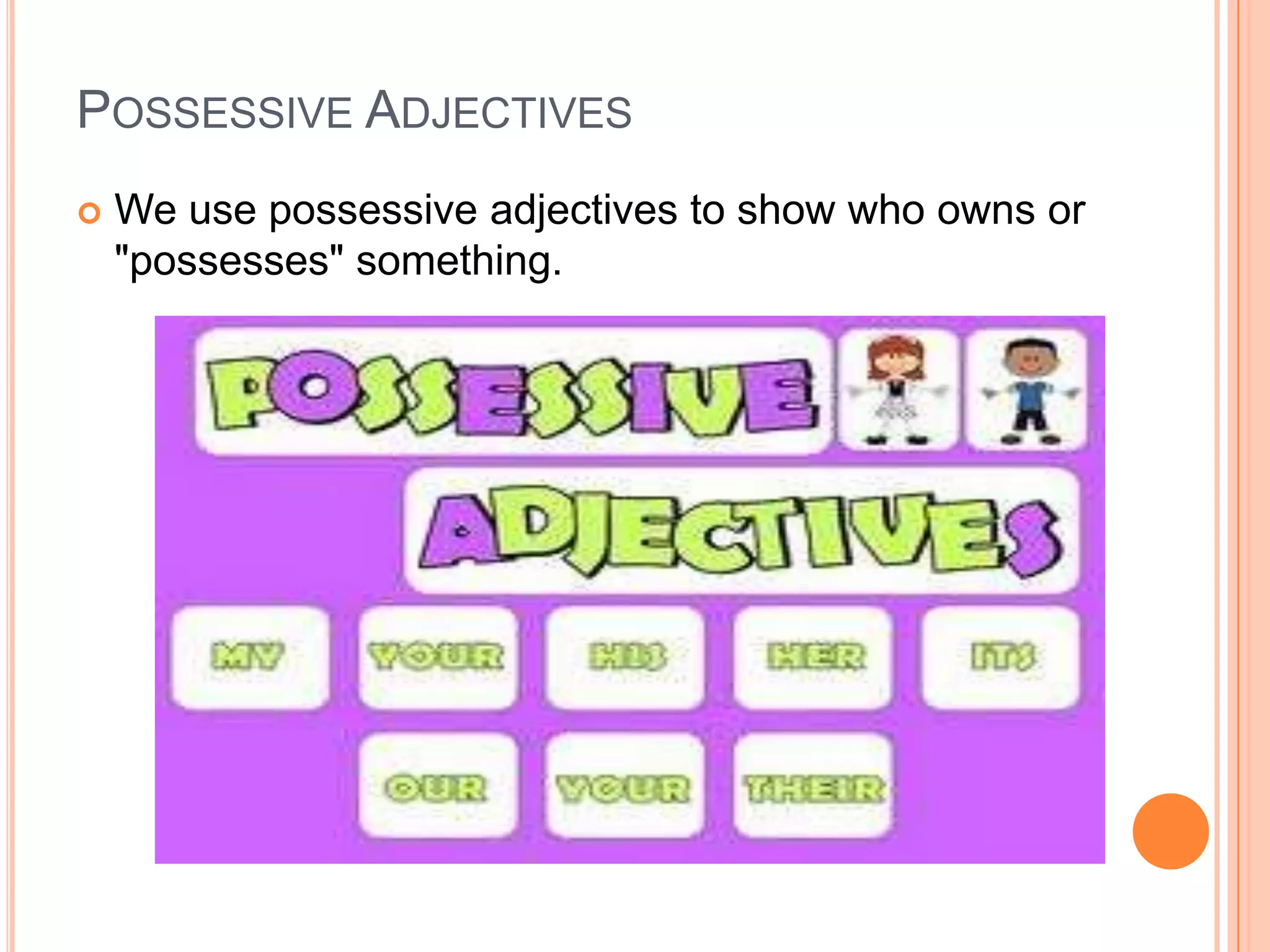 Personal Pronouns, Possessive Adjectives and Possessive Pronouns! | PPTX