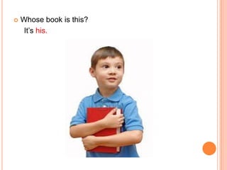 Personal Pronouns, Possessive Adjectives and Possessive Pronouns! | PPTX