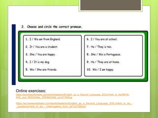 PERSONAL PRON & Verb TO BE.pptx