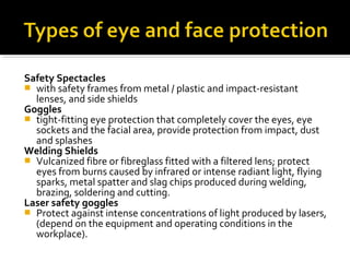 Personal protective equipment | PPT | Eye and Vision Conditions ...