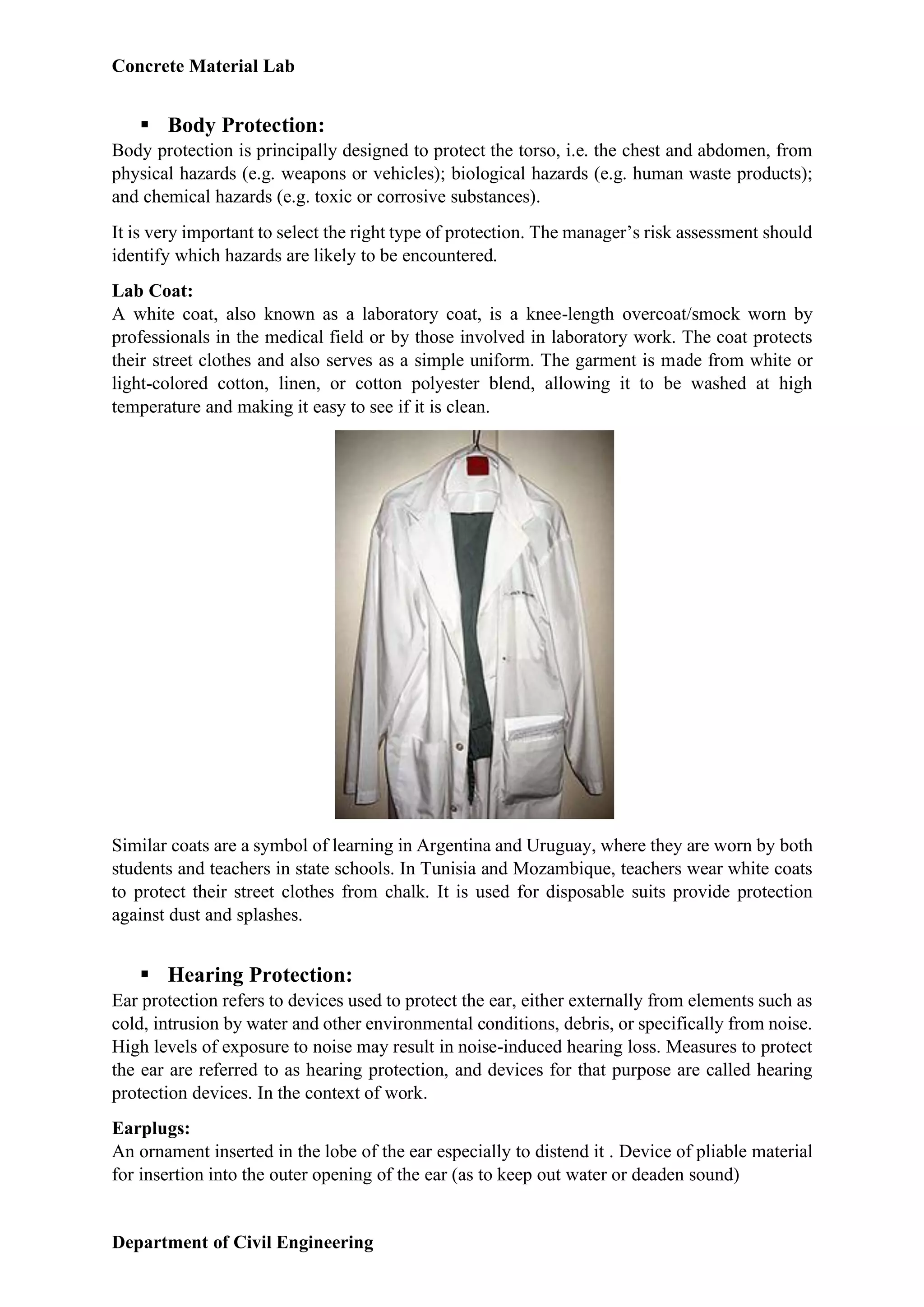 Personal protective equipment | PDF