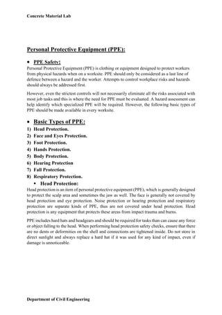 Personal protective equipment | PDF