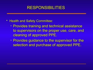 Safety and Health Personal Protective Equipment.ppt