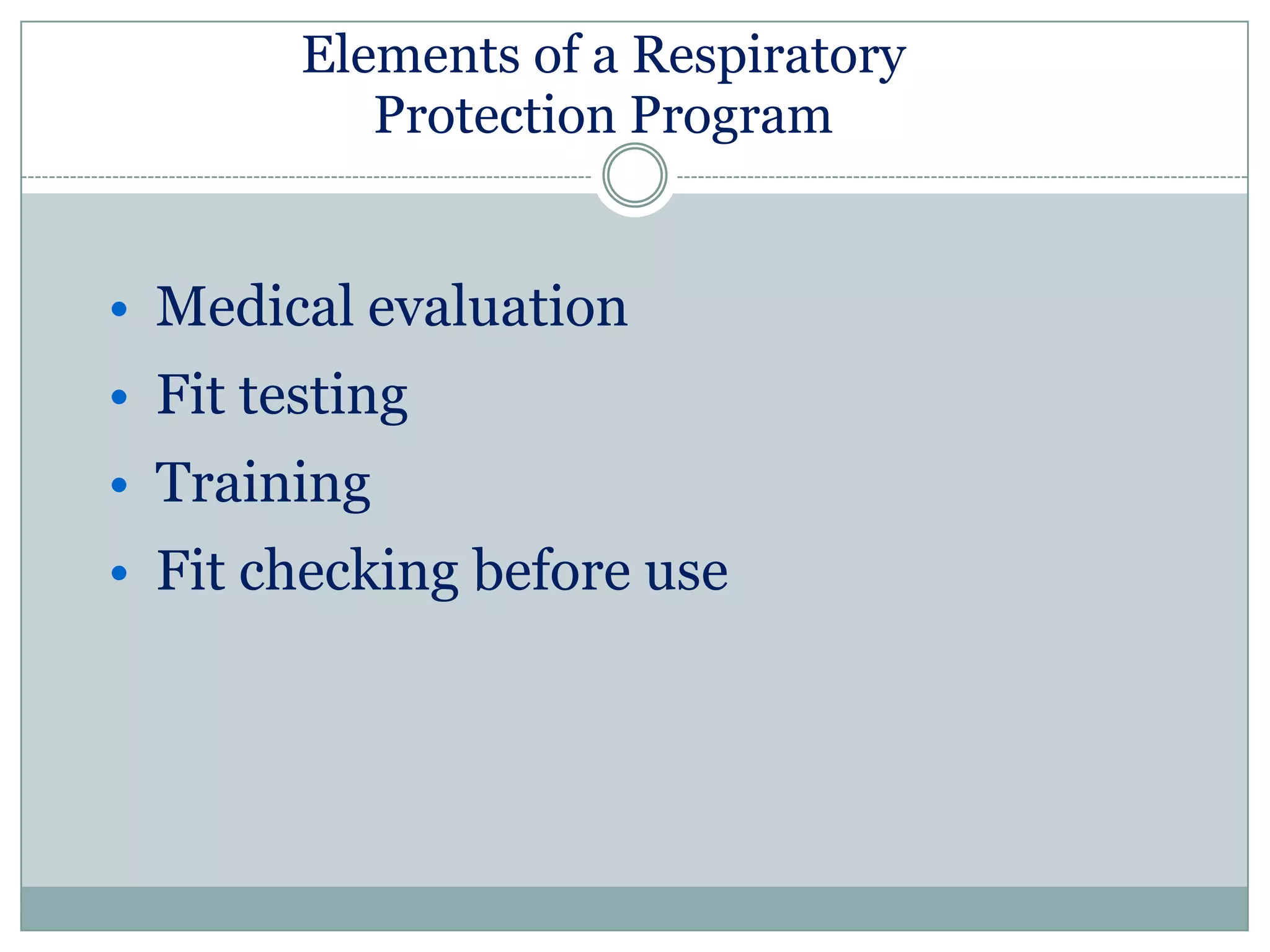 Personal protective equipment guidance for the selection and use of ppe ...