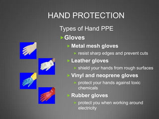 Personal protective equipment what’s it all about | PPT