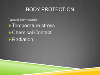 Personal protective equipment what’s it all about | PPT