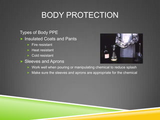 Personal protective equipment what’s it all about | PPT