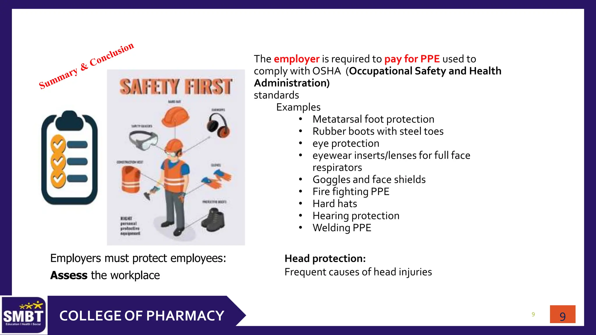 Personal Protective Equipment requirements | PPTX