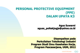 Personal_Protective_Equipment_APD_PPE.ppt