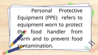 Personal Protective Equipment in Cookery (PPT).pptx