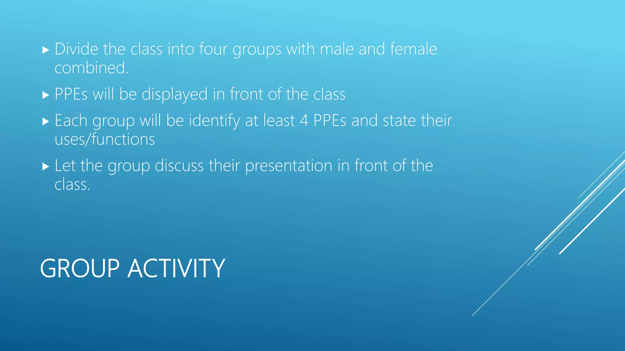 Personal protective equipment (ppe) | PPTX