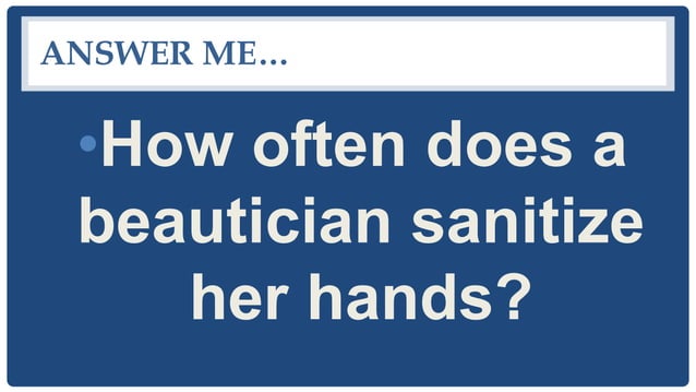 PERSONAL PROTECTIVE EQUIPMENT (PPE) Nail Care.pptx | Nail Care | Beauty