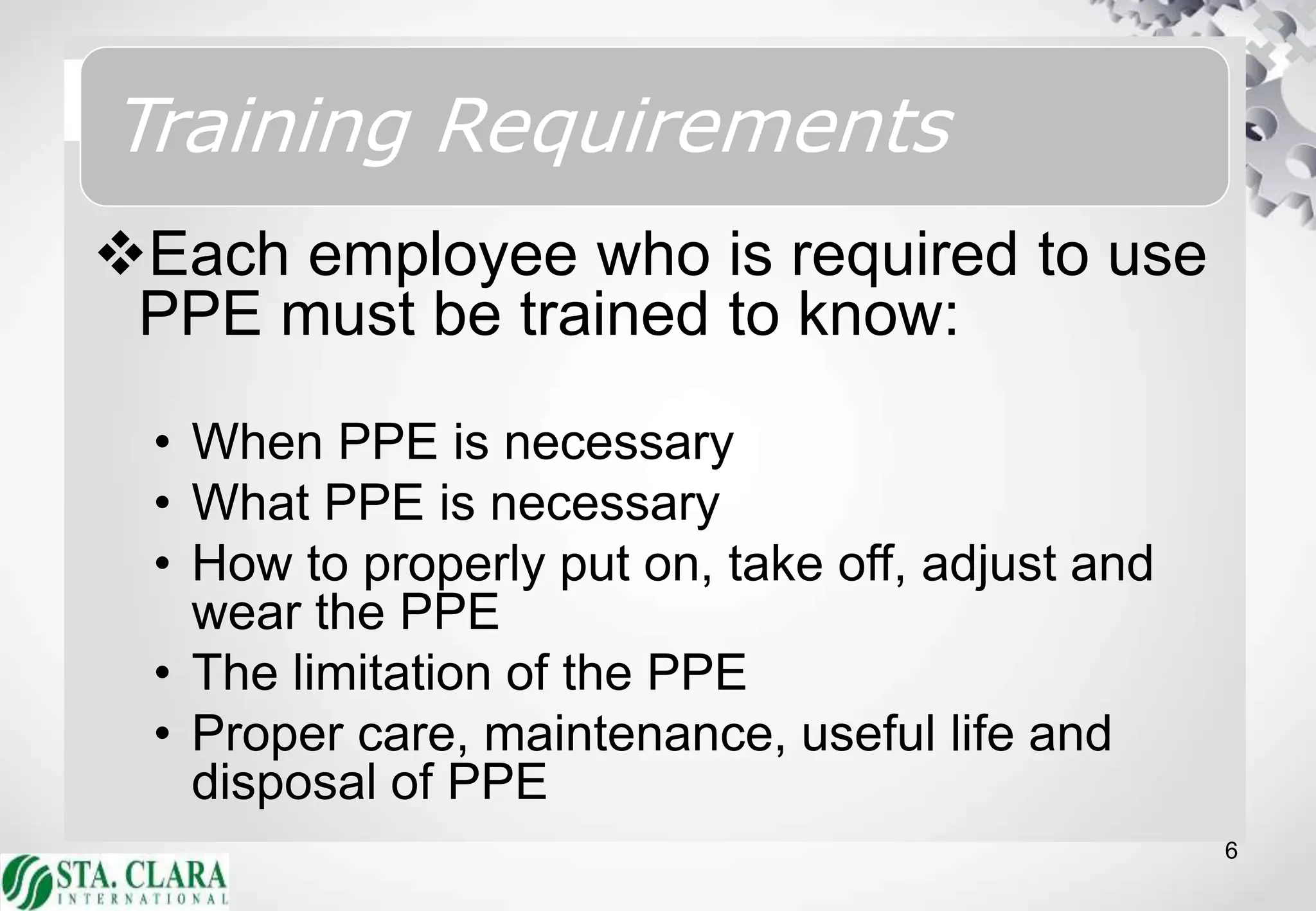 Personal Protective Equipment (PPE) Training - PREPARED BY JAY.pptx