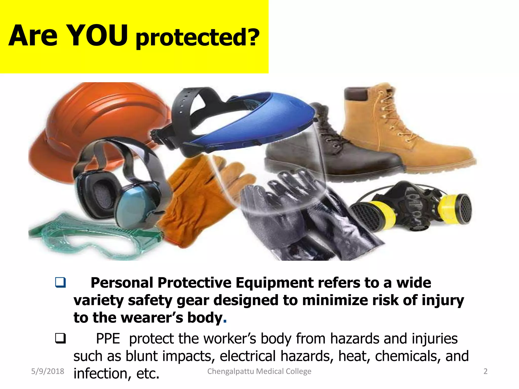 Personal Protective Equipments | PPTX