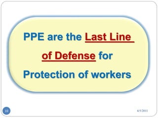 Personal protective equipments | PPTX