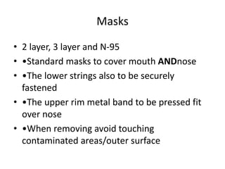 Personal protective equipments (ppe) | PPTX