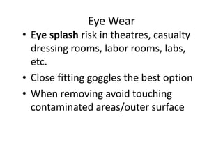 Personal protective equipments (ppe) | PPTX