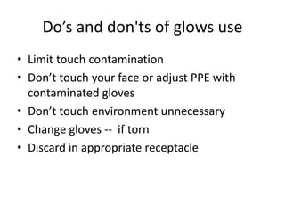 Personal protective equipments (ppe) | PPTX