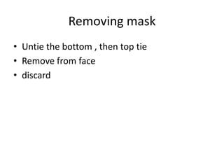 Personal protective equipments (ppe) | PPTX