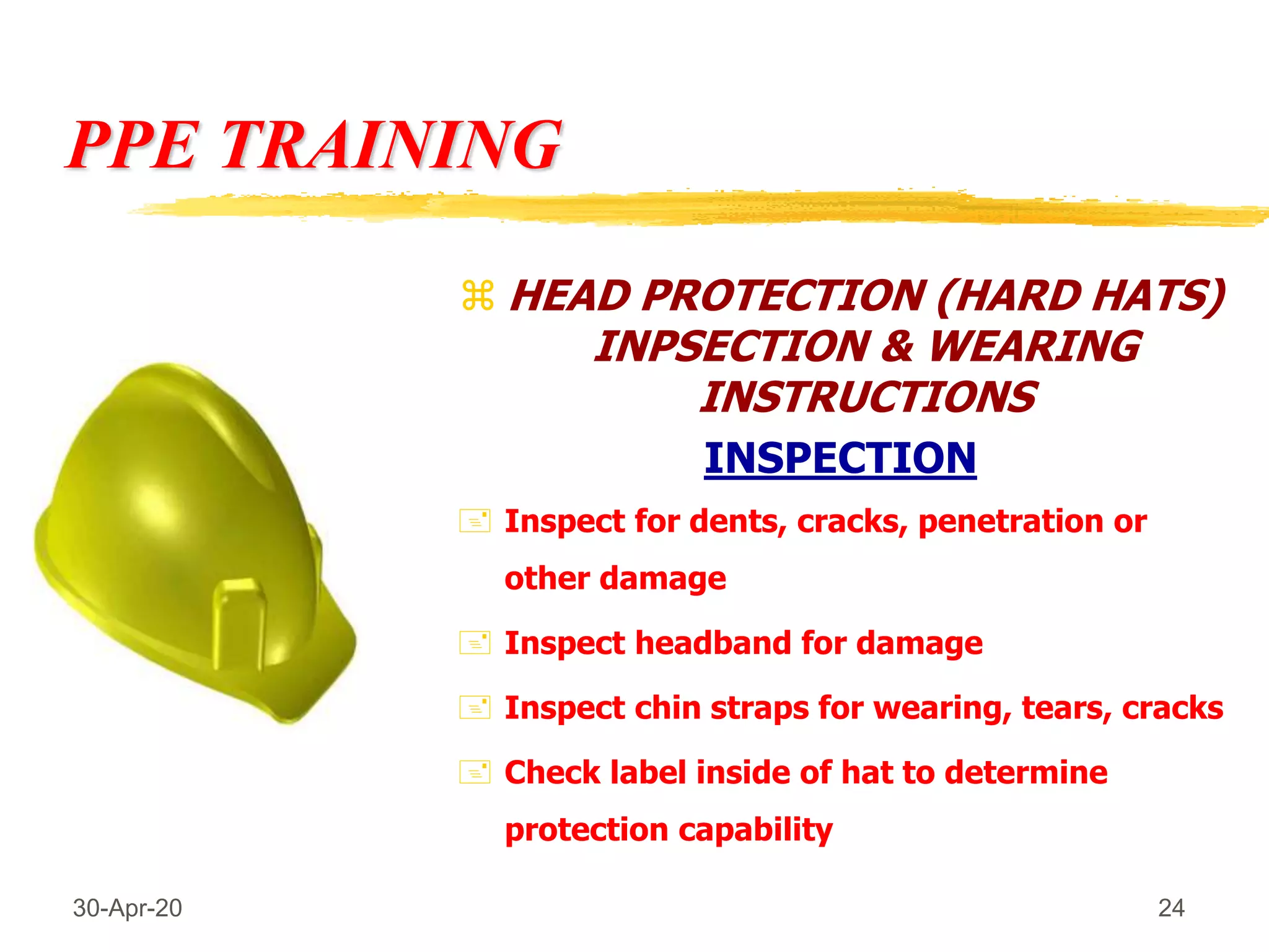 Personal protective equipment training | PPT