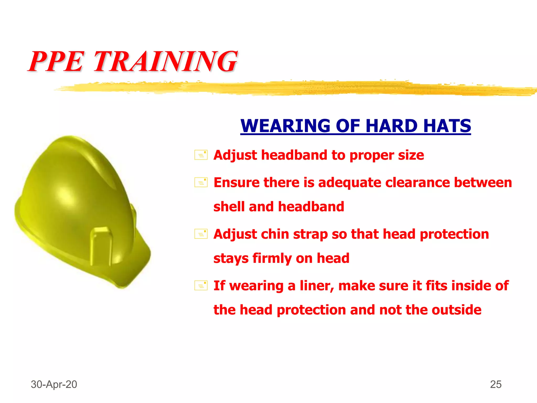 Personal protective equipment training | PPT