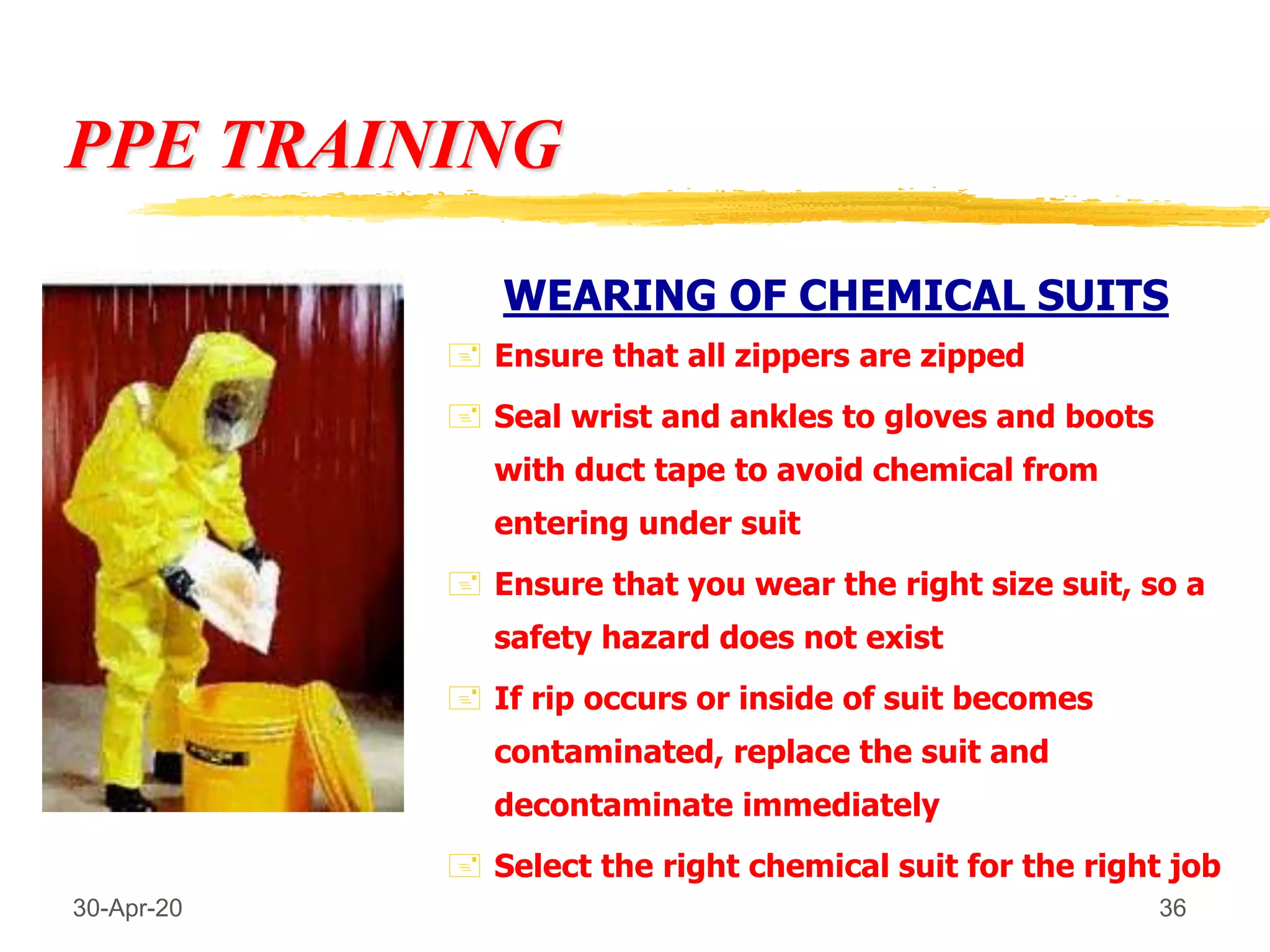 Personal protective equipment training | PPT