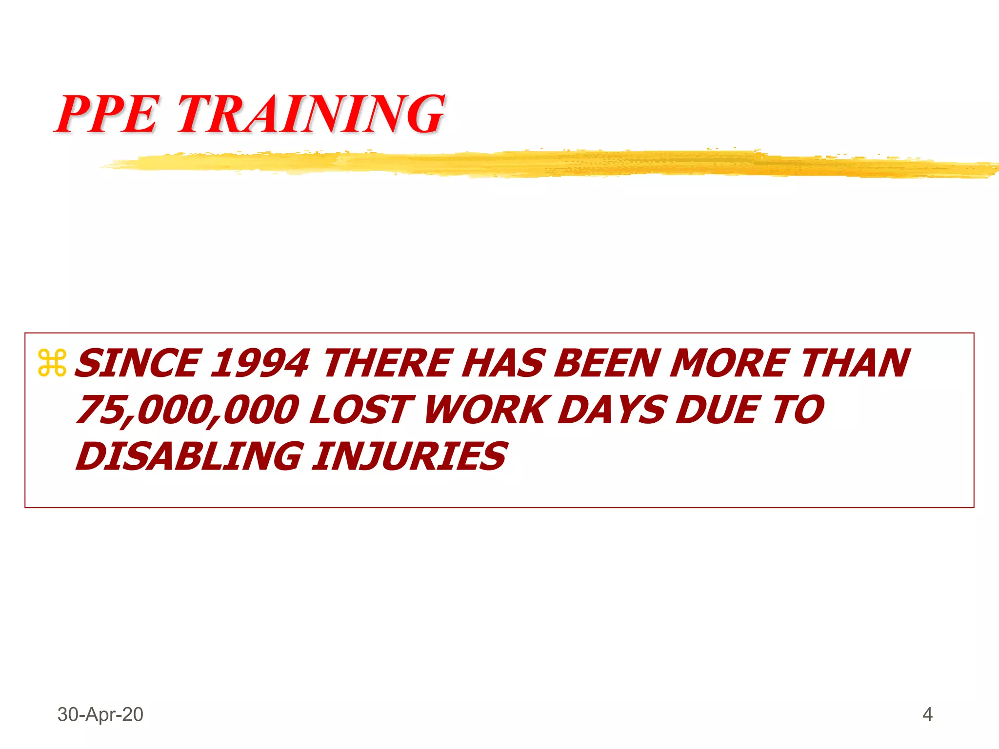 Personal protective equipment training | PPT