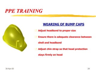 Personal protective equipment training | PPT