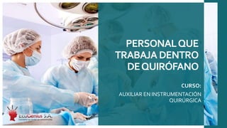 Máster De Enfermería En Quirófano Y Cuidados