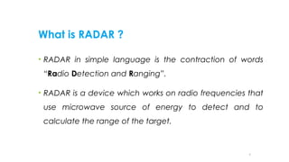 Personal radar ppt 1 | PPT