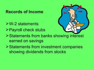Personal records | PPT | Personal Taxes | Personal Finance