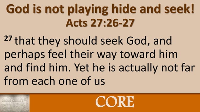 Core_Personal Relationship with Jesus Christ | PPTX | Christianity ...