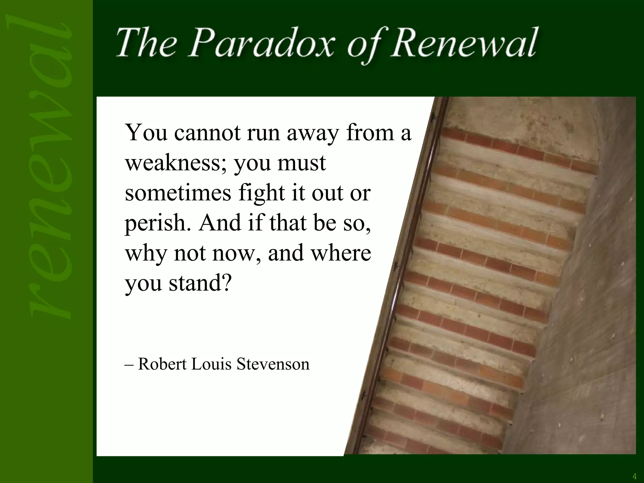 The Cycle of Renewal | PDF
