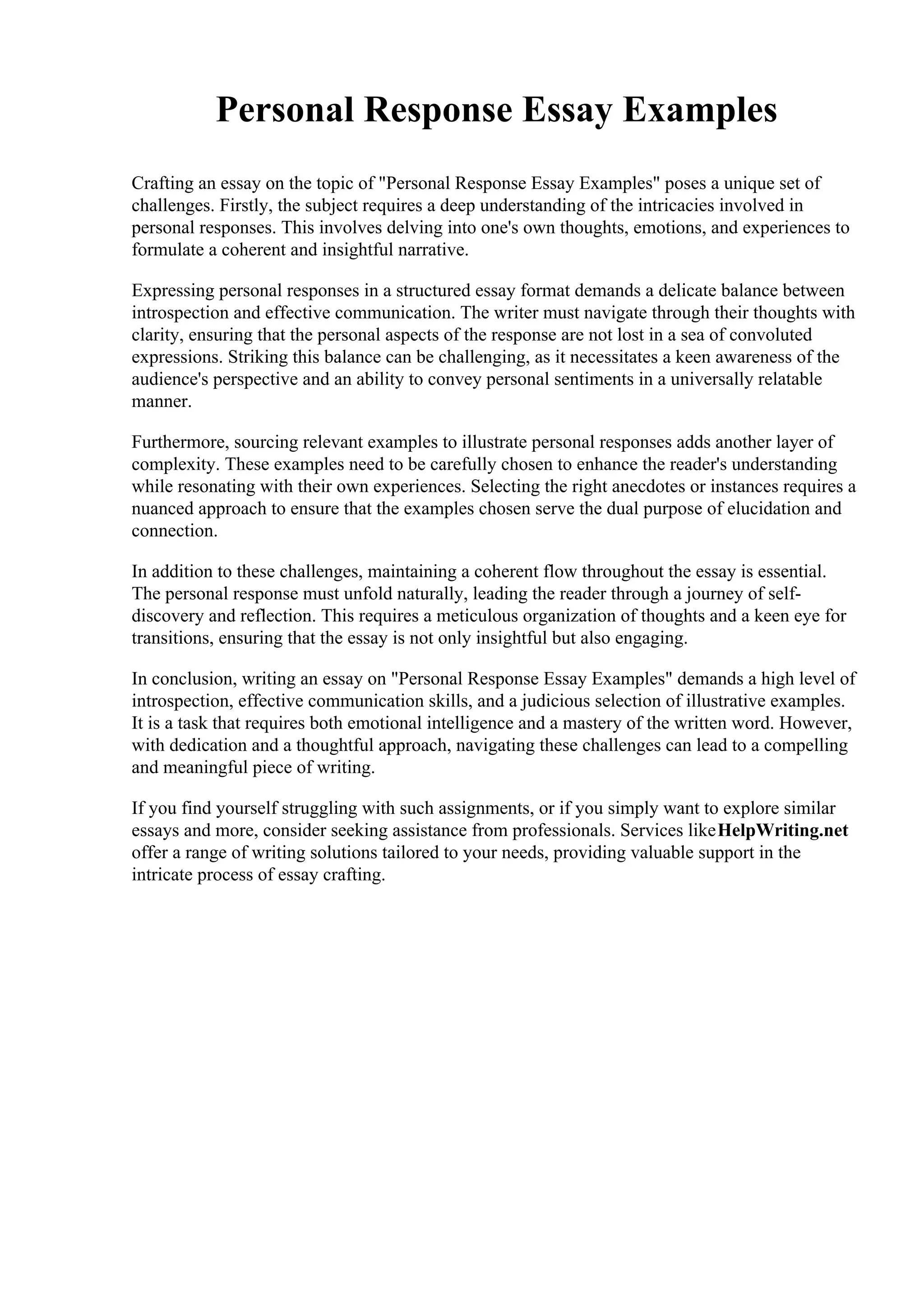 Personal Response Essay Examples.pdf