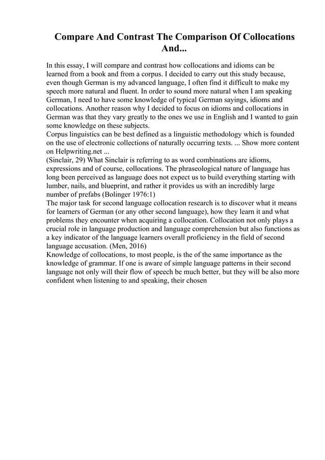 Personal Response Essay Examples | PDF