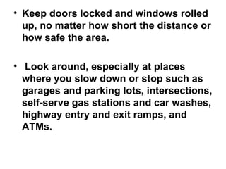 Personal Safety | PPT