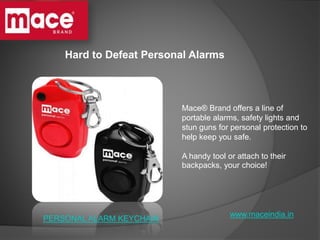 Personal safety alarm | PPT