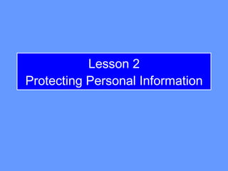Personal safety gr5 unit ppt | PPT