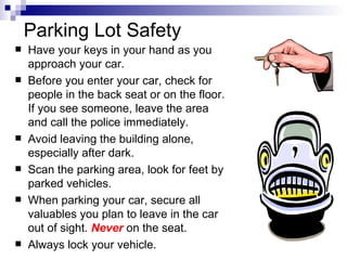 Personal Safety I | PPT | Home Security | Home & Garden