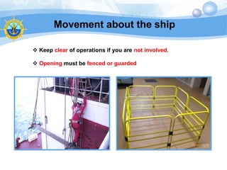 Personal safety in the engine room and on deck | PDF