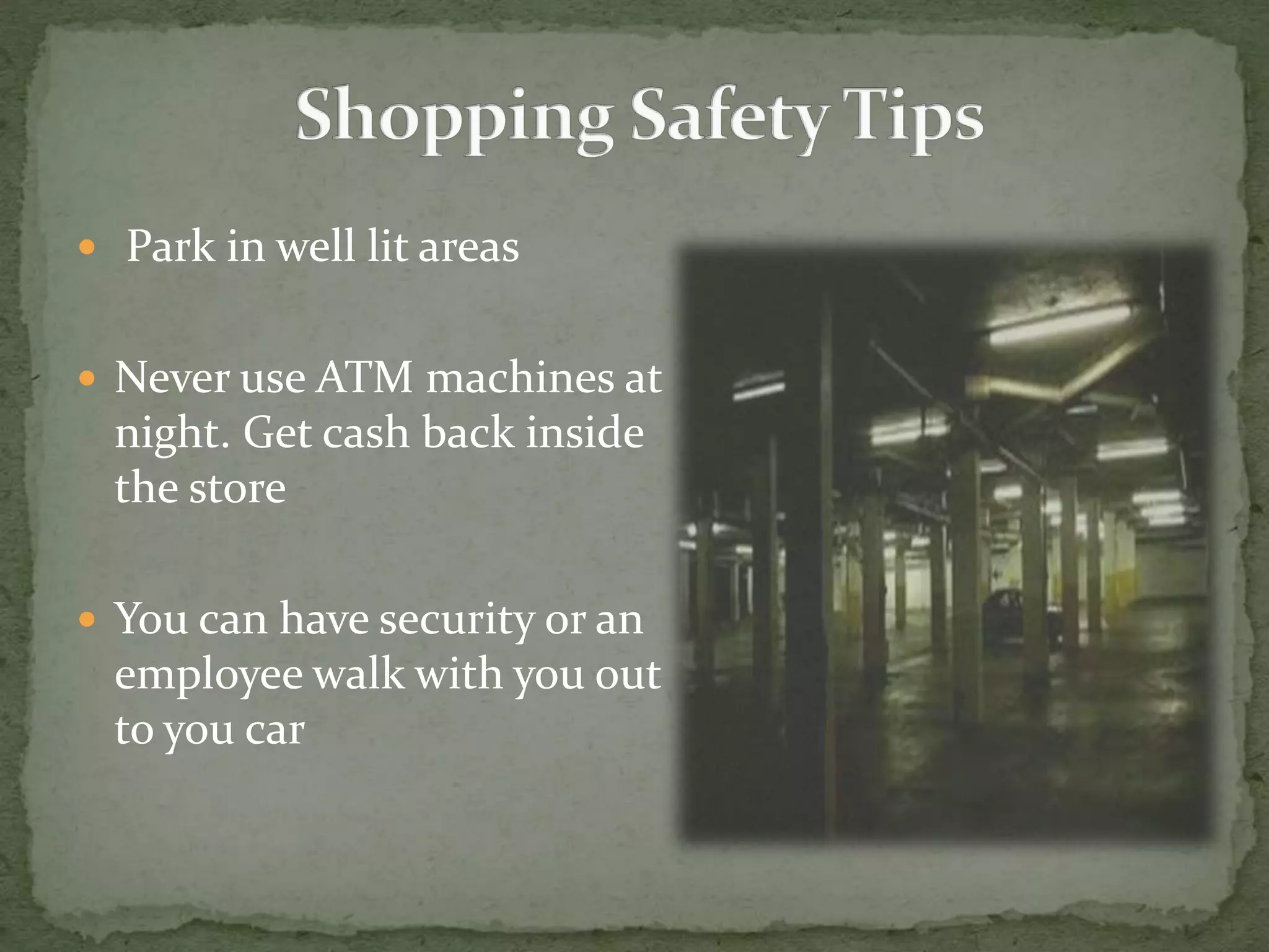 Personal Safety & Awareness | PPTX