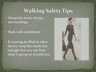Personal Safety & Awareness | PPTX
