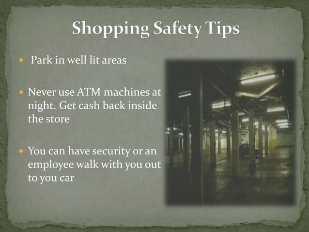 Personal Safety & Awareness | PPTX