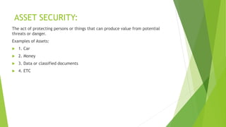 Personal Security & Safety | PPTX