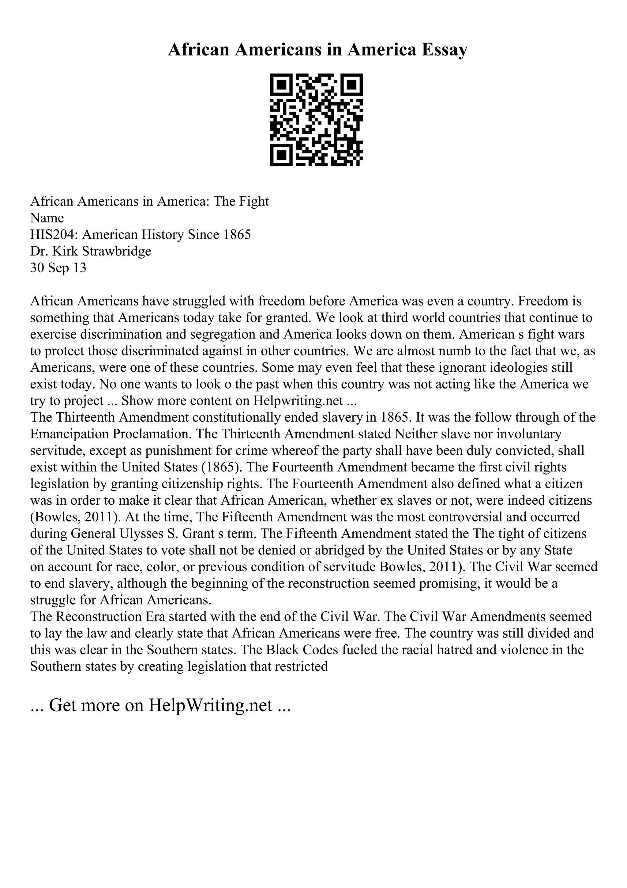 Personal Self Assessment Essay Examples | PDF