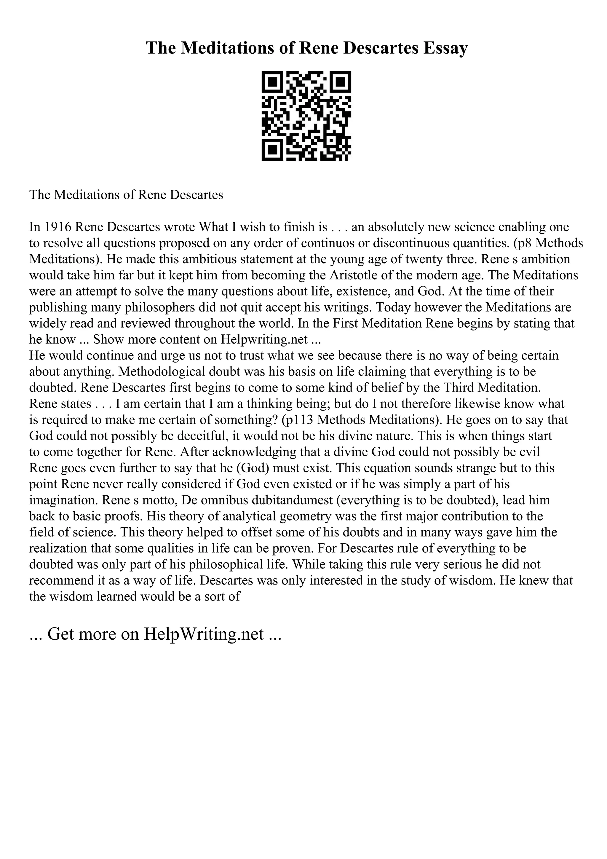 Personal Self Assessment Essay Examples | PDF