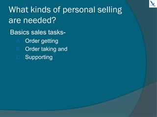Personal selling | PPTX | Sales | Business